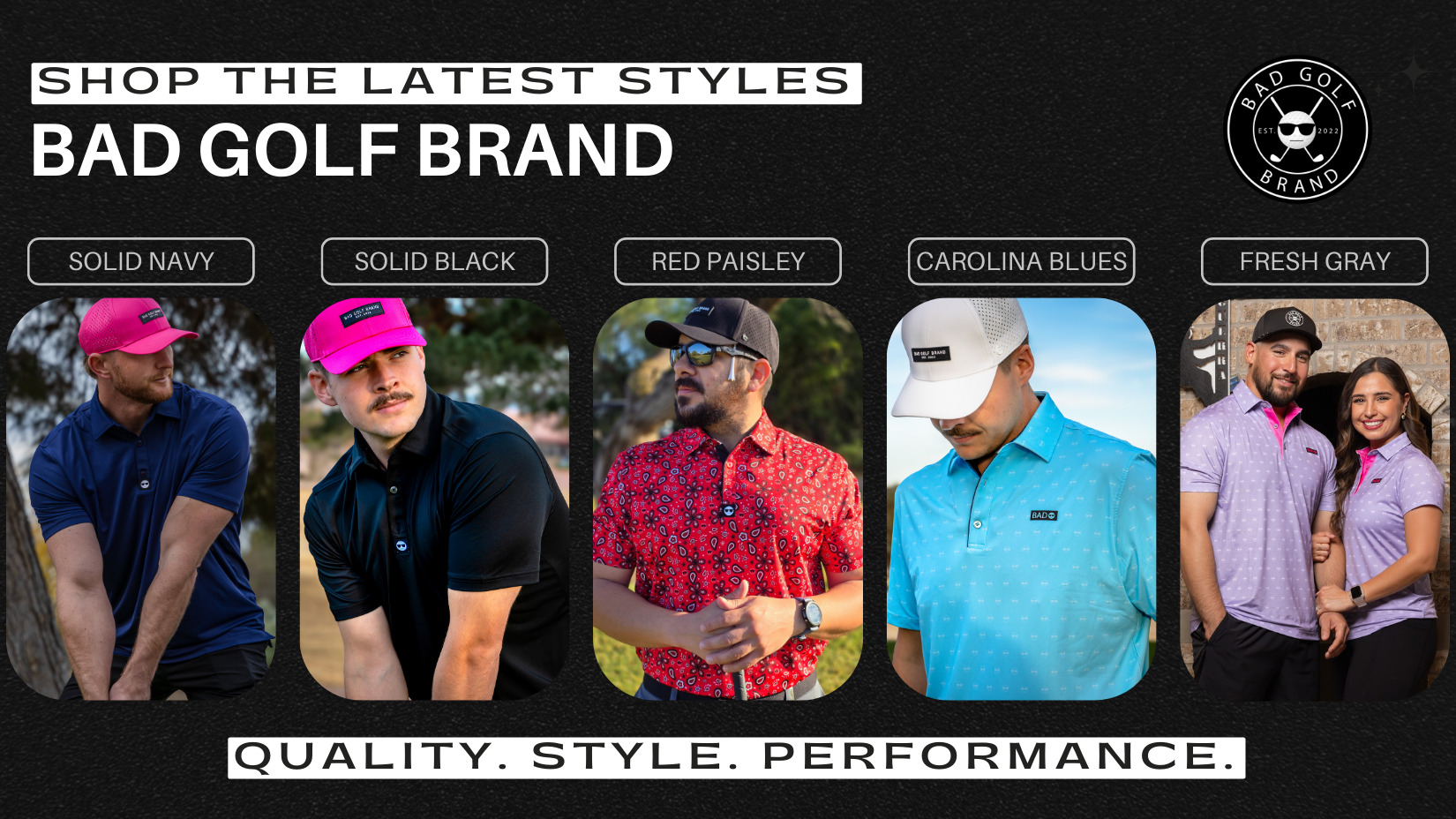 Bad Golf Brand - Quality. Style. Performance. – BAD GOLF BRAND