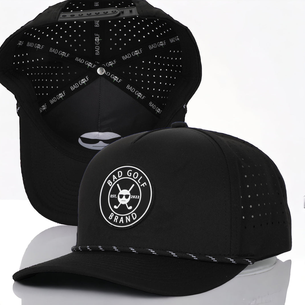 Bad Golf Brand - Athletic Fit - Rope Patch Hat – BAD GOLF BRAND
